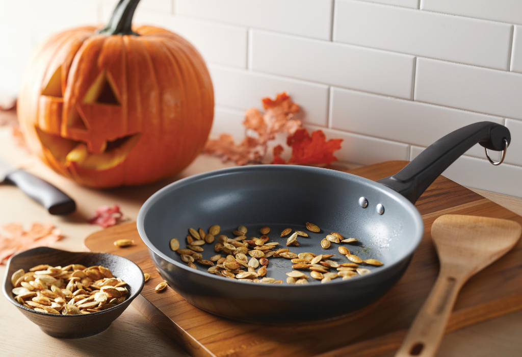 Skillet Toasted Pumpkin Seeds - Farberware Cookware
