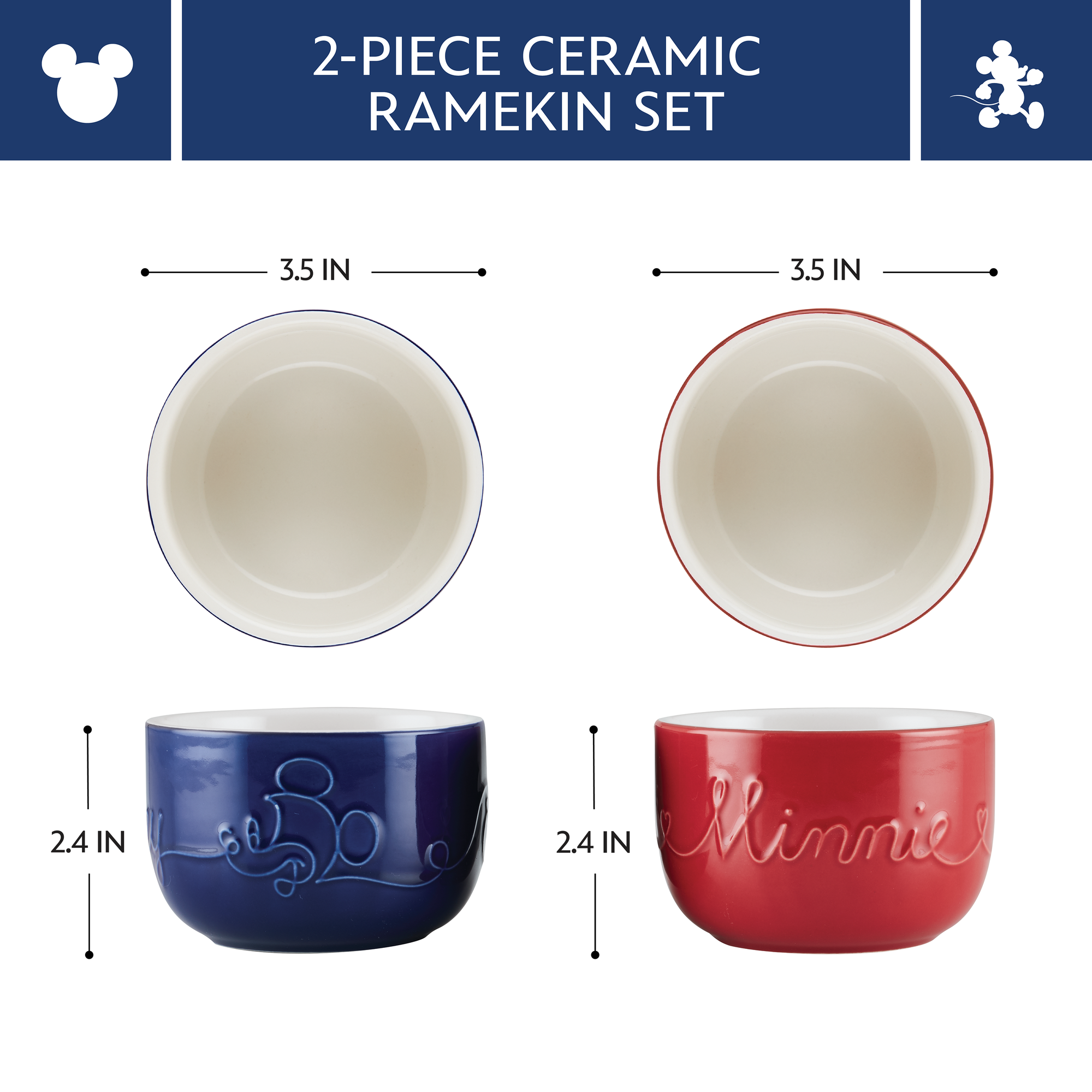 Bon Voyage 2-Piece Ceramic Ramekin Set — Farberware Cookware
