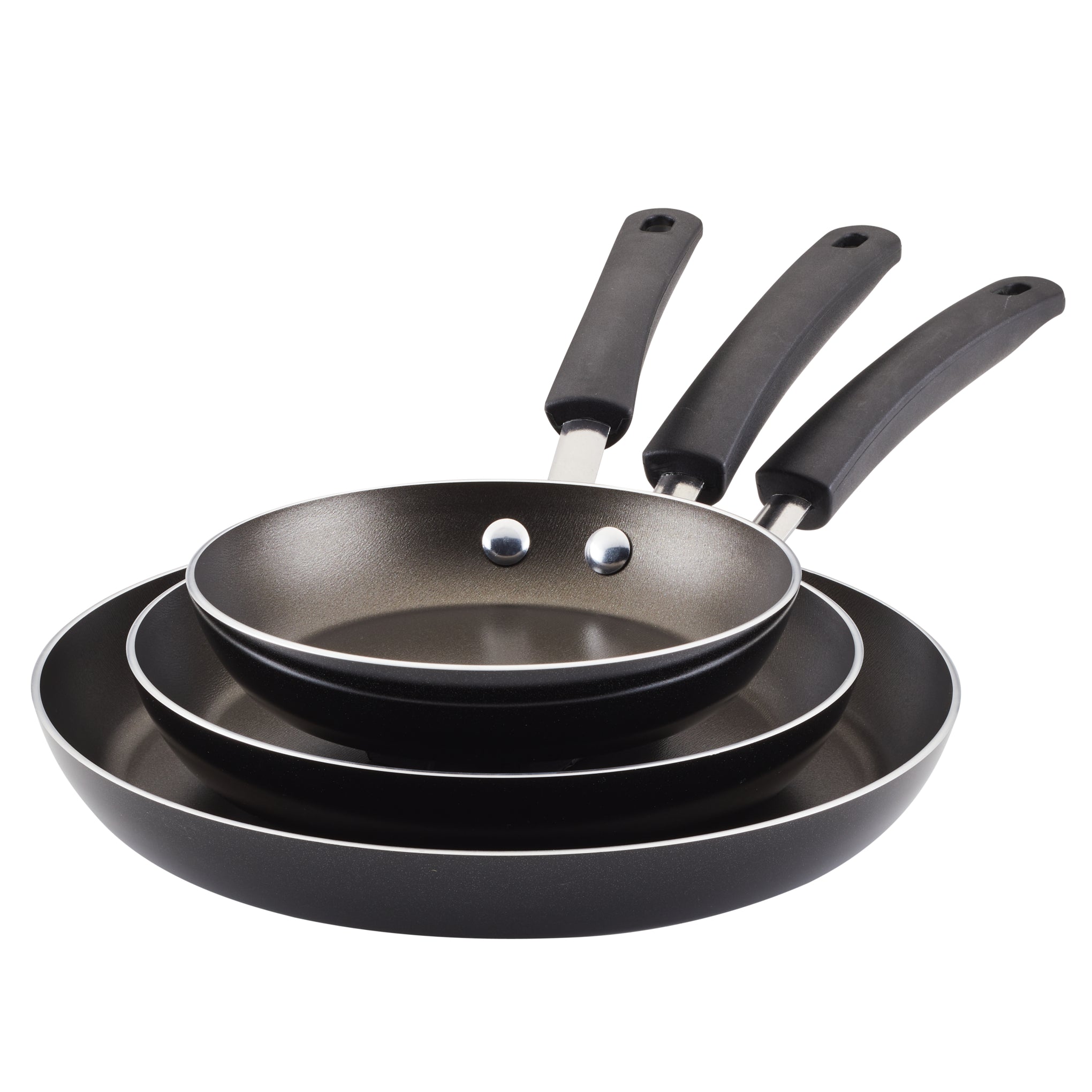 3-Piece Nonstick Frying Pan Set — Farberware Cookware