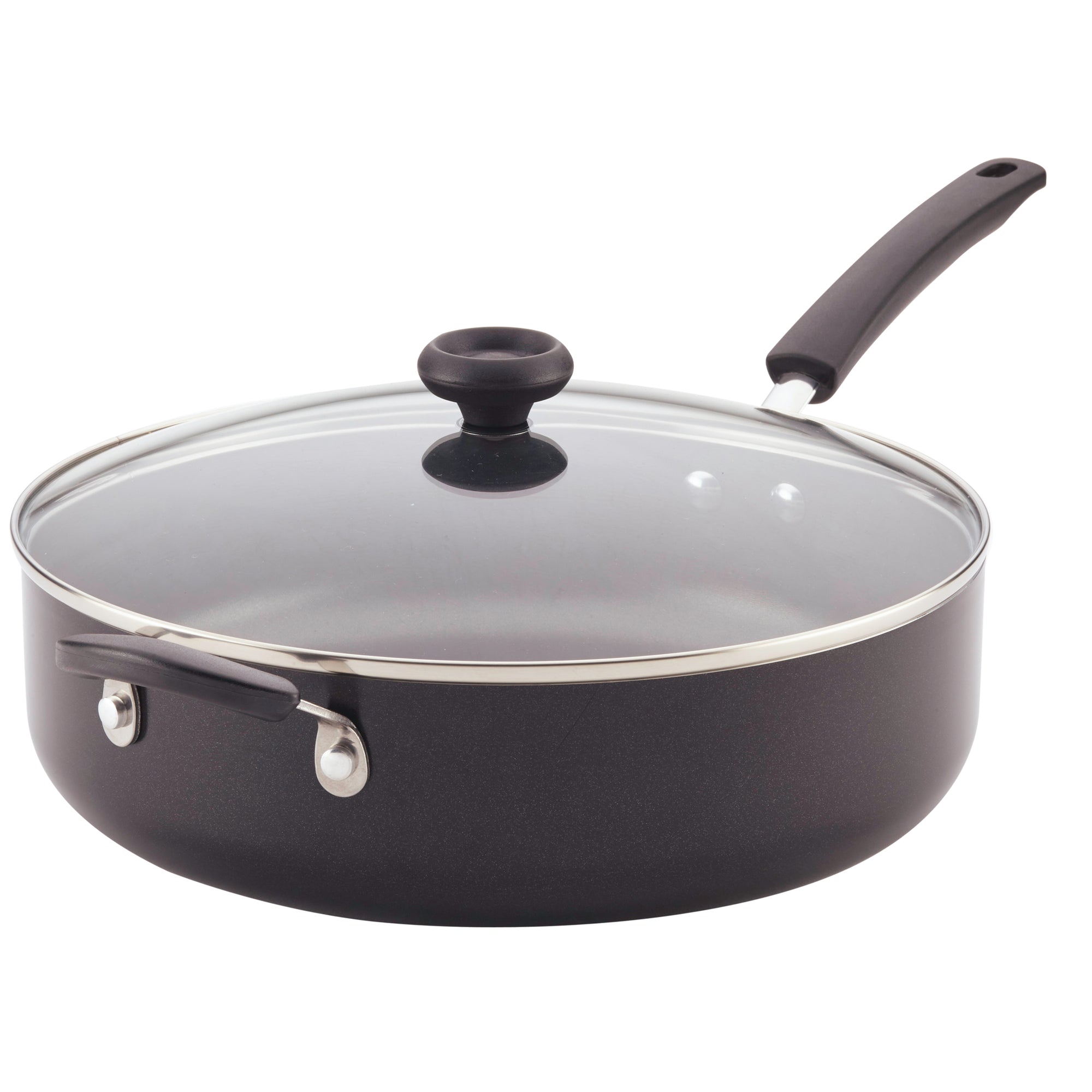 6-Quart Nonstick Jumbo Cooker with Lid and Helper Handle — Farberware ...