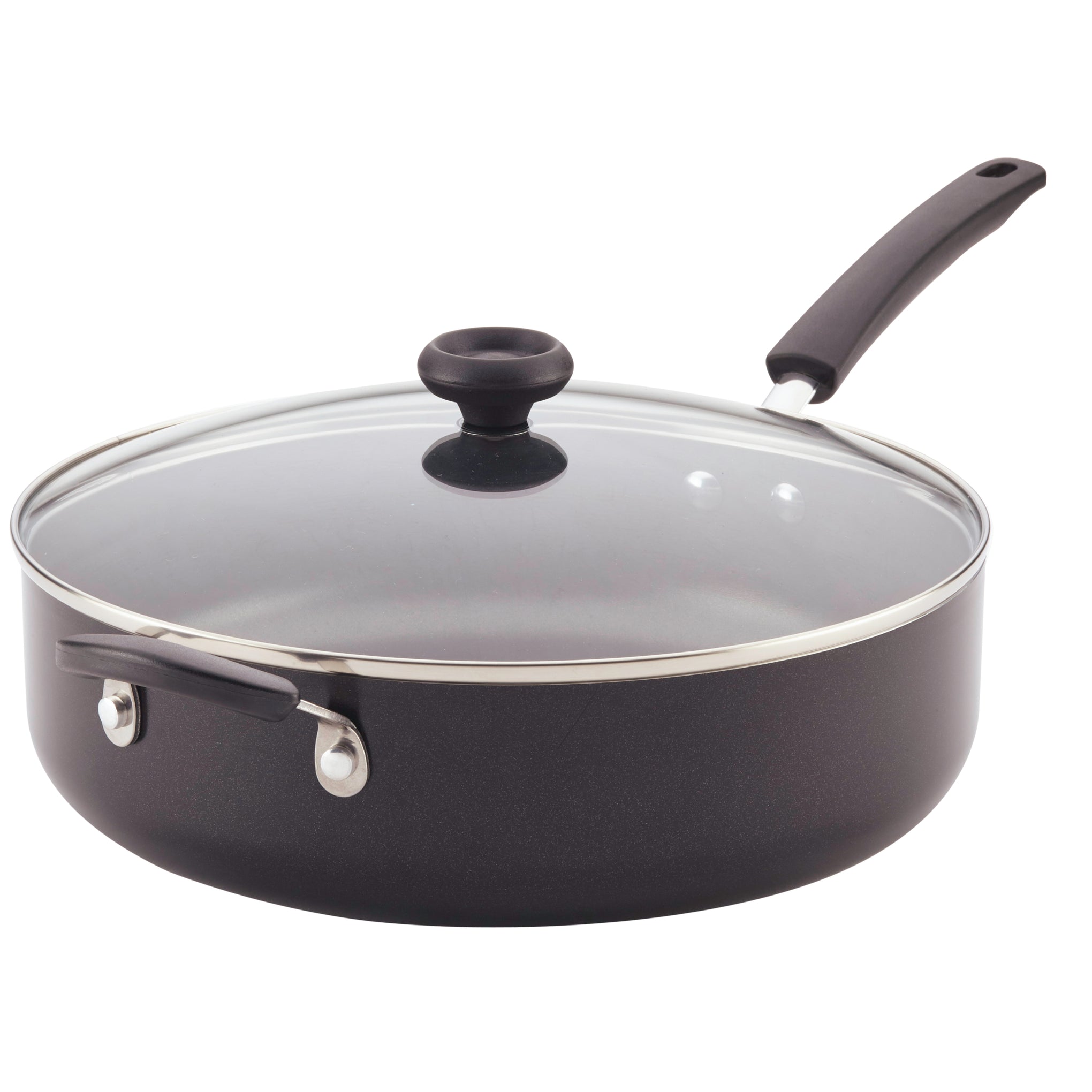 6-Quart Nonstick Jumbo Cooker with Lid and Helper Handle — Farberware ...