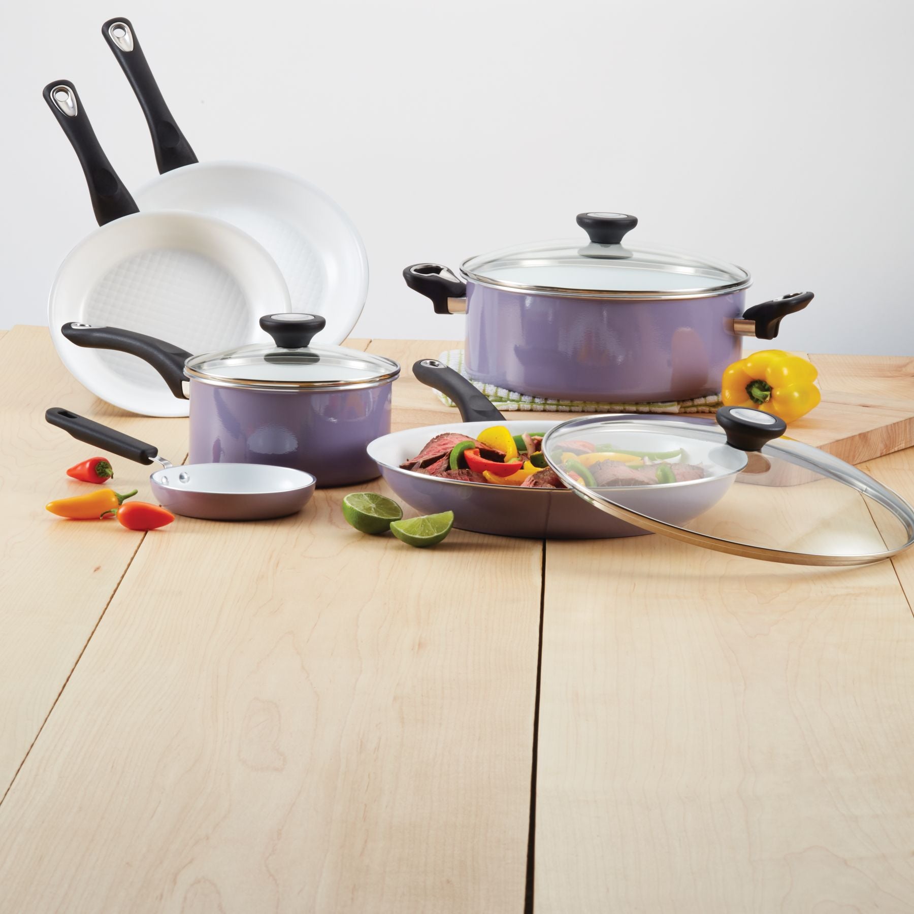 12-Piece Nonstick Cookware Set — Farberware Cookware