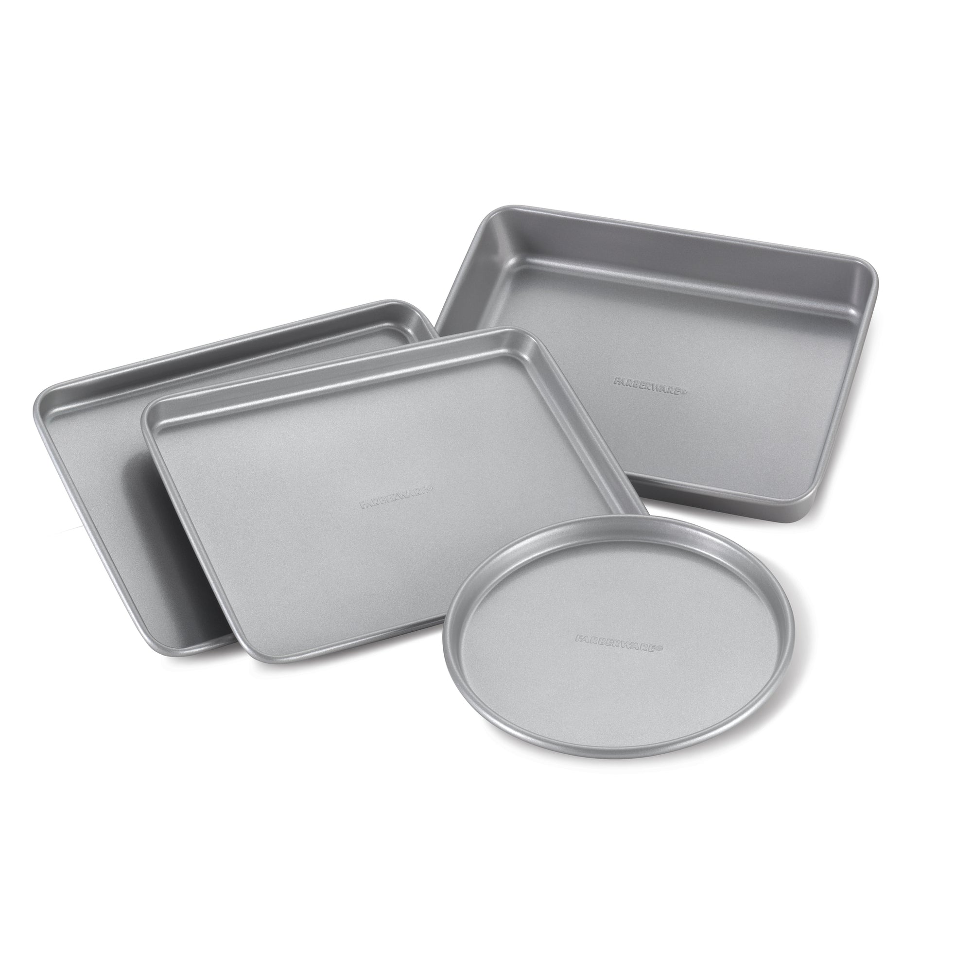 4-Piece Toaster Oven Pan Set — Farberware Cookware