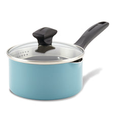 Nonstick Saucepan with Straining Lid — Farberware Cookware