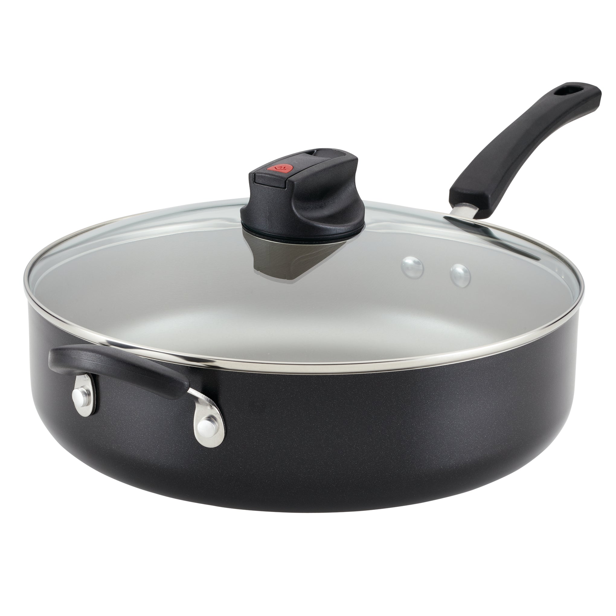 6-Quart Nonstick Jumbo Cooker with Helper Handle — Farberware Cookware